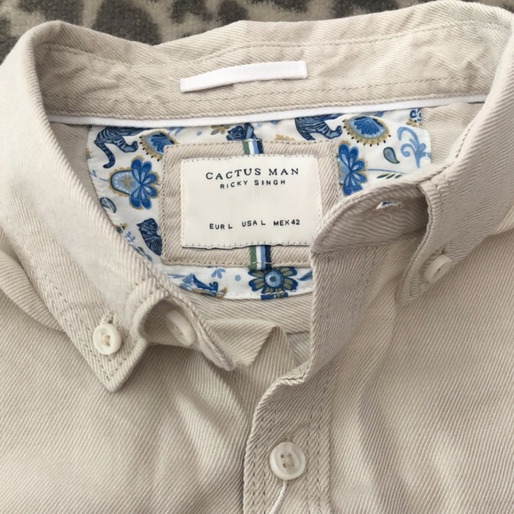 Cactus Man Ricky Singh | Shirts | Cactus Man Ricky Singh Yarn Dyed ...